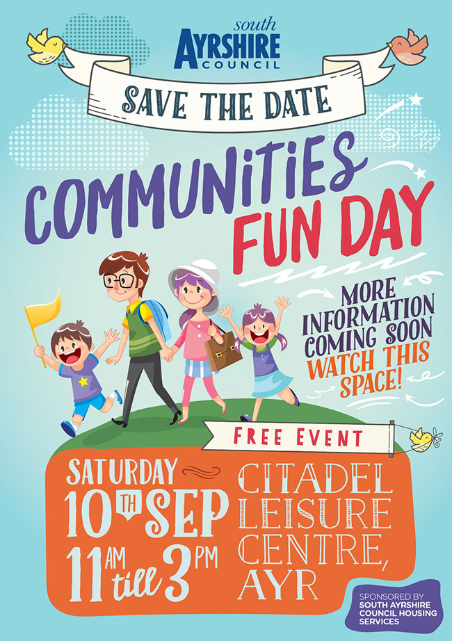 Forehill, Holmston and Masonhill Community Council. Upcoming Events.